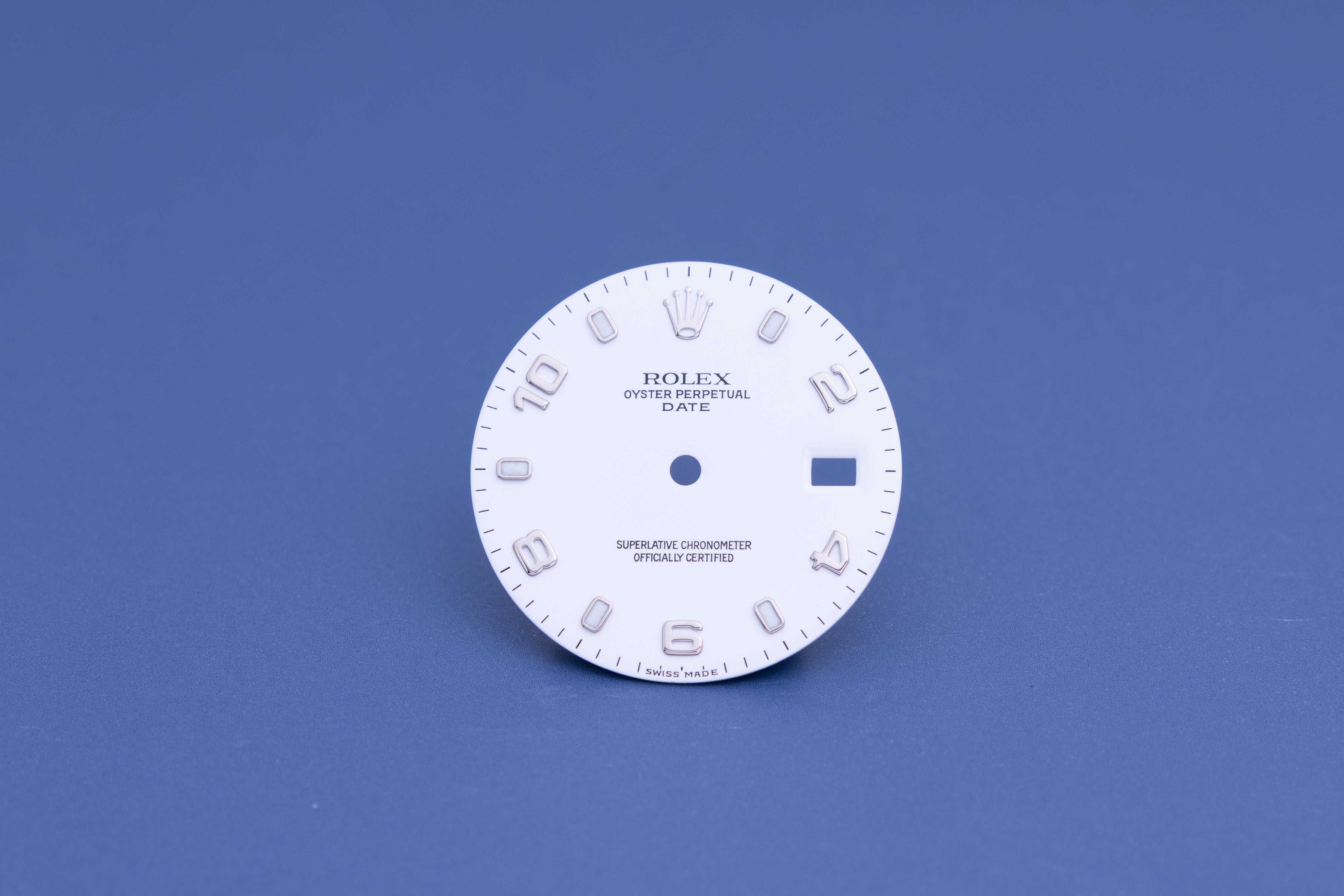 Rolex date White Arabic Dial w/ hands for model 15200 FCD23622 – Firstclassdials