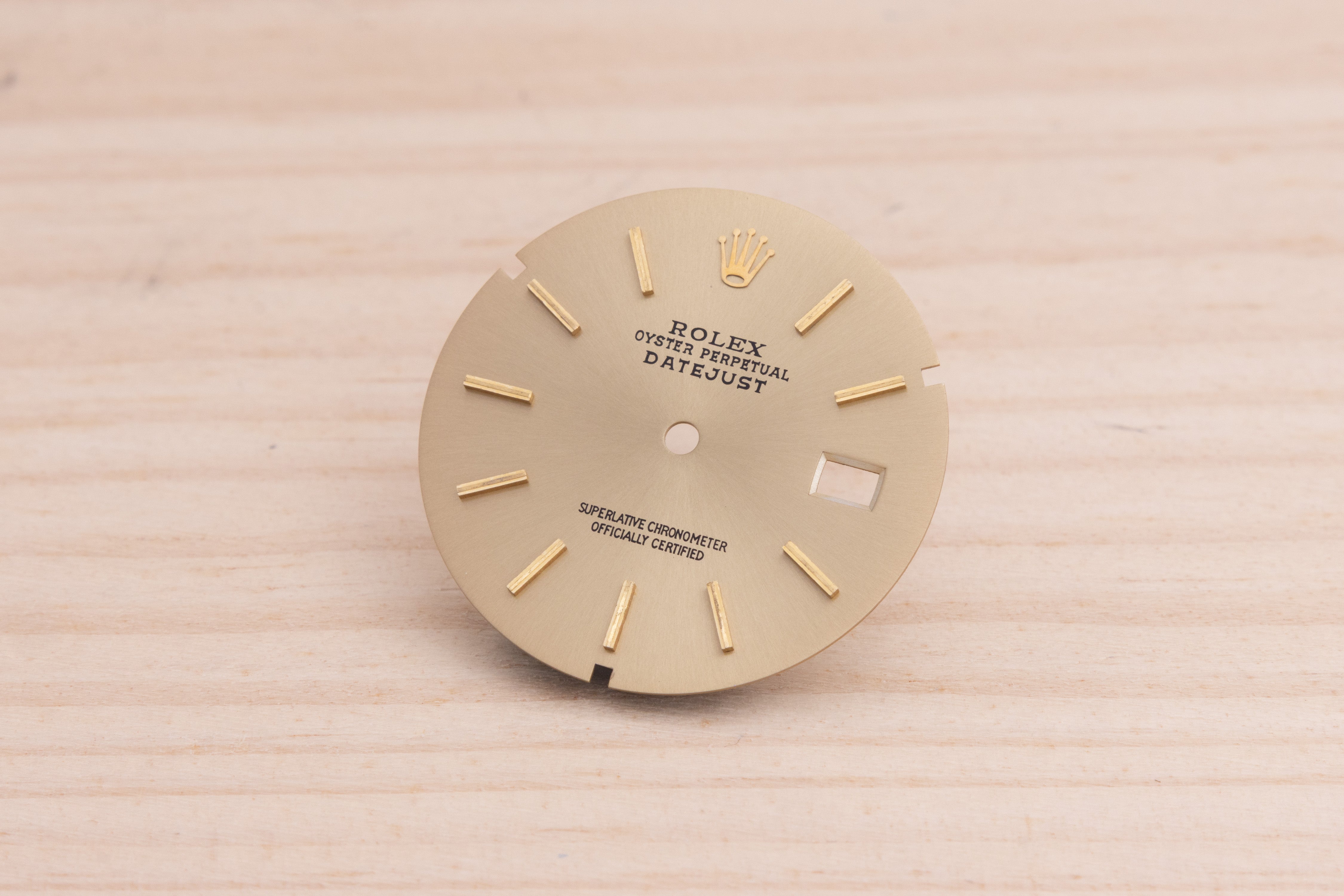 Rolex Auto Champagne Stick dial for 1630 FCD28000 – Firstclassdials